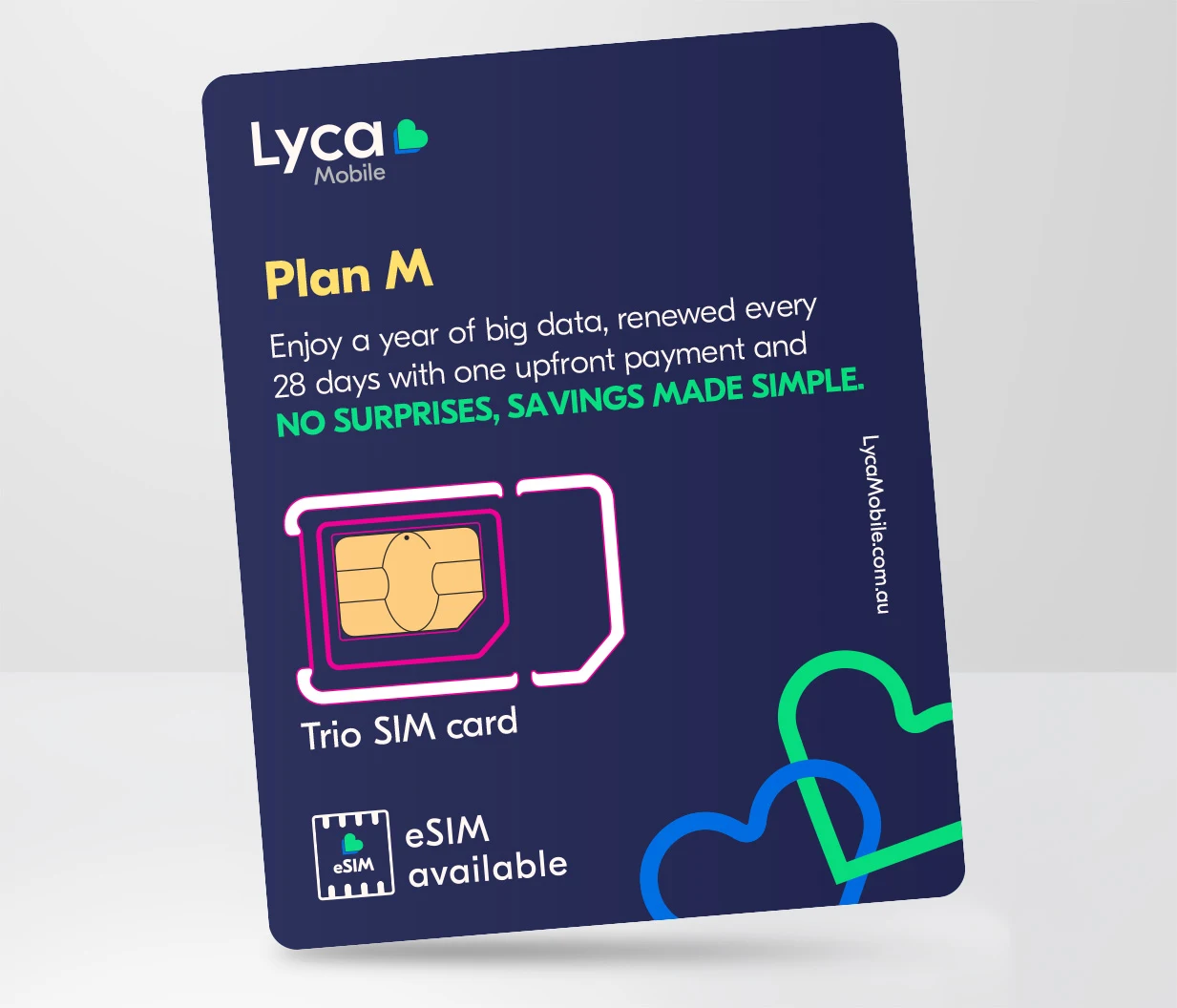 Unlimited Plan: 100GB Data + Rollover to 500GB, Bonus mins for $15/28 days