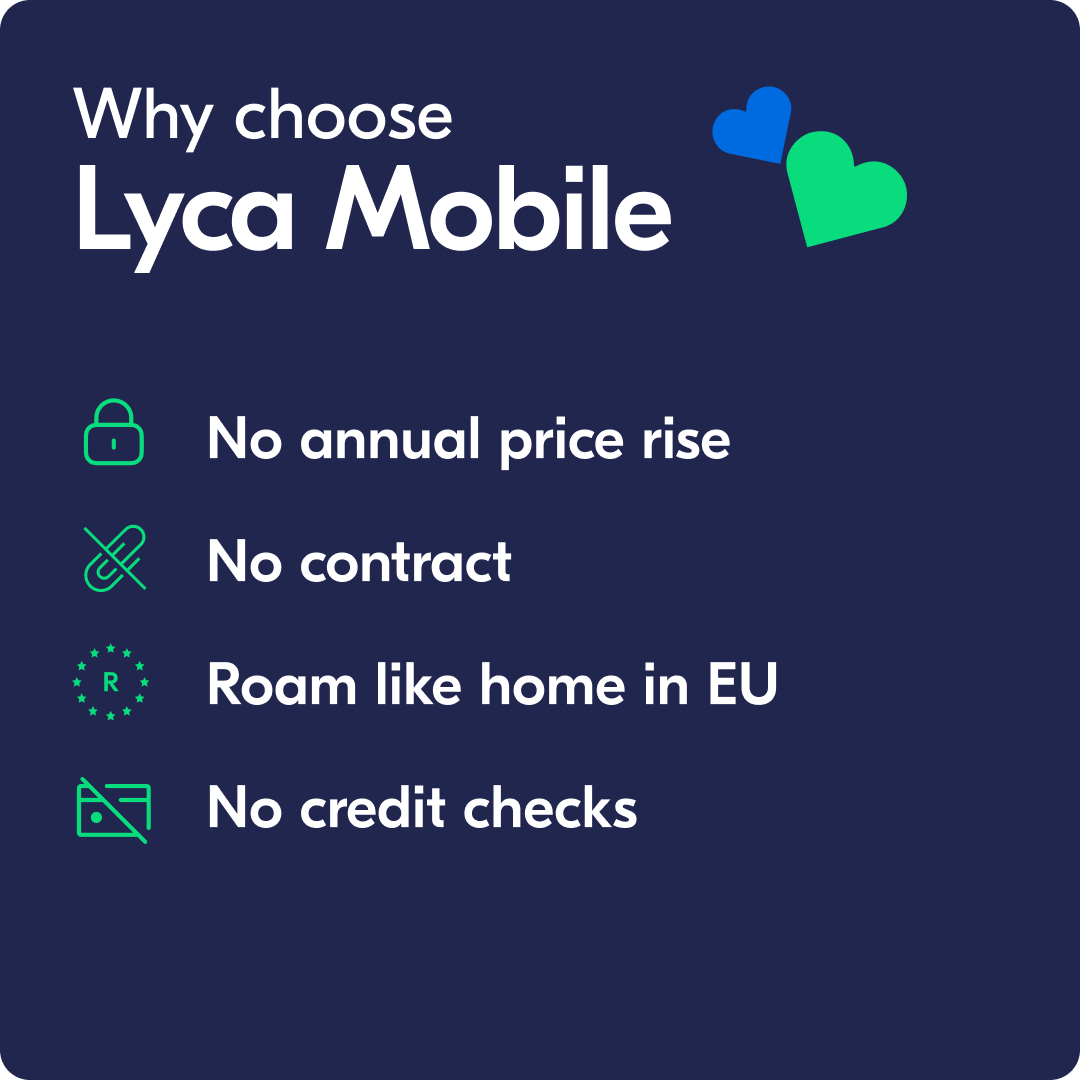 UK Unlimited Data Plan For Only £12.50p/m | Lyca Mobile UK